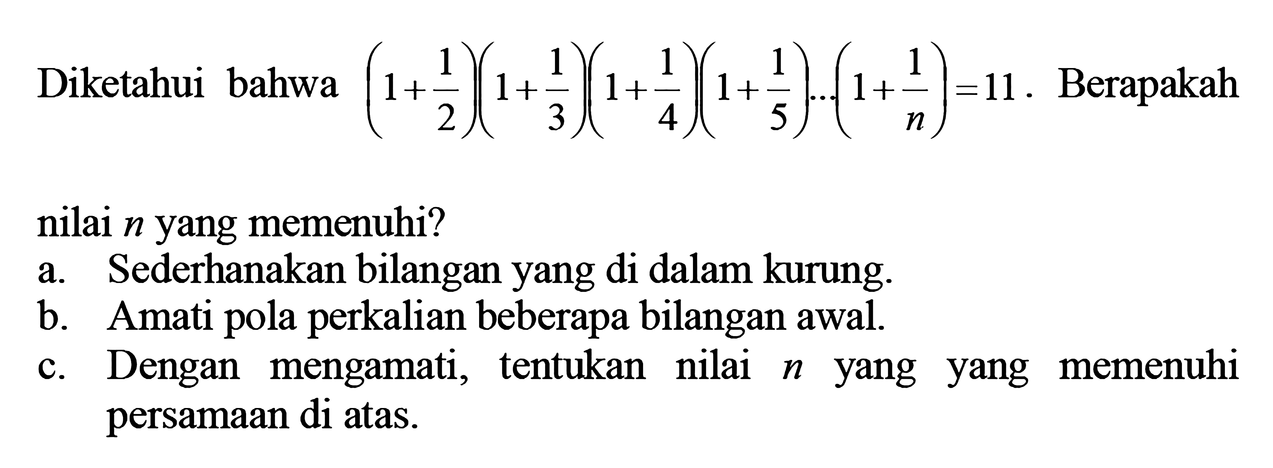 Diketahui Bahwa 1 1 2 1 1 3 1 1 4 1 1 5 diketahui-bahwa-1-1-2-1-1-3-1-1-4-1-1-5