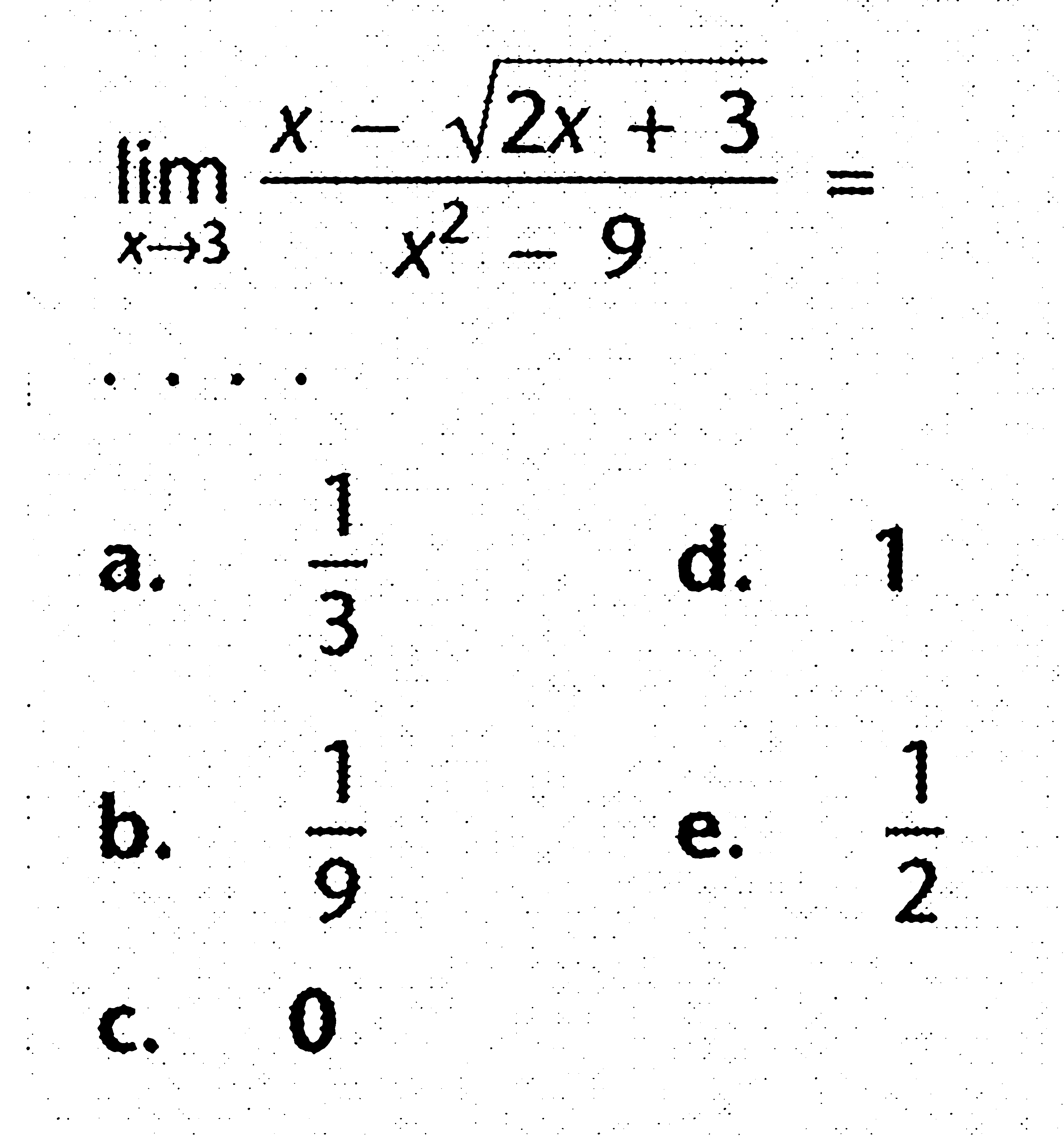 Lim X 3 x akar 2x 3 x 2 9 lim-x-3-x-akar-2x-3-x-2-9